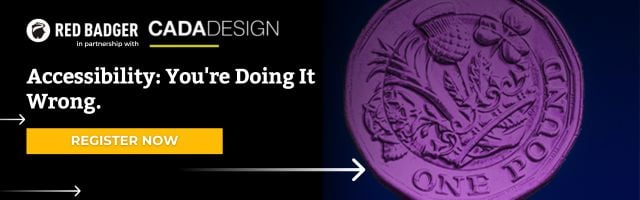 Red Badger Events | Register Now | Accessibility Beyond the Screen